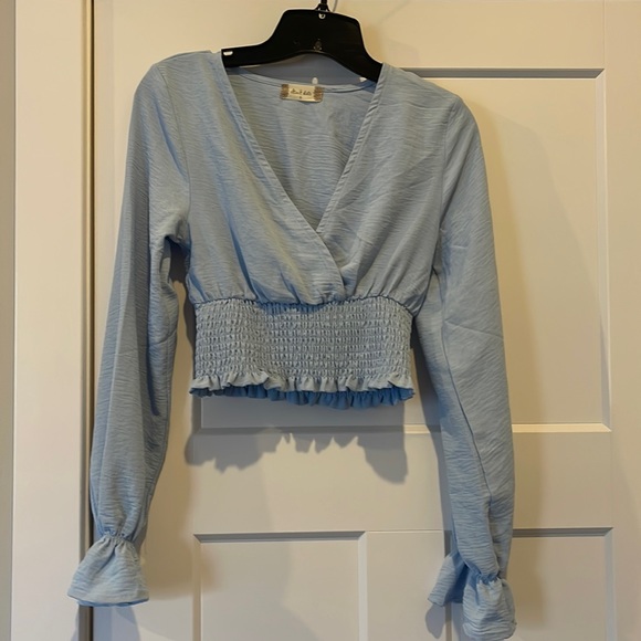 Altar'd State | Tops | Alterd State Light Blue Top | Poshmark